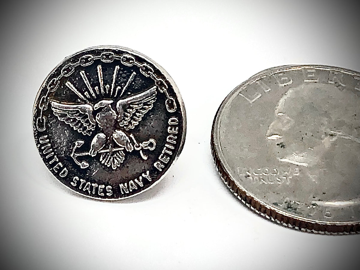 20 + Year US Navy Retirement Lapel Pin – Jewelry By Doc LLC